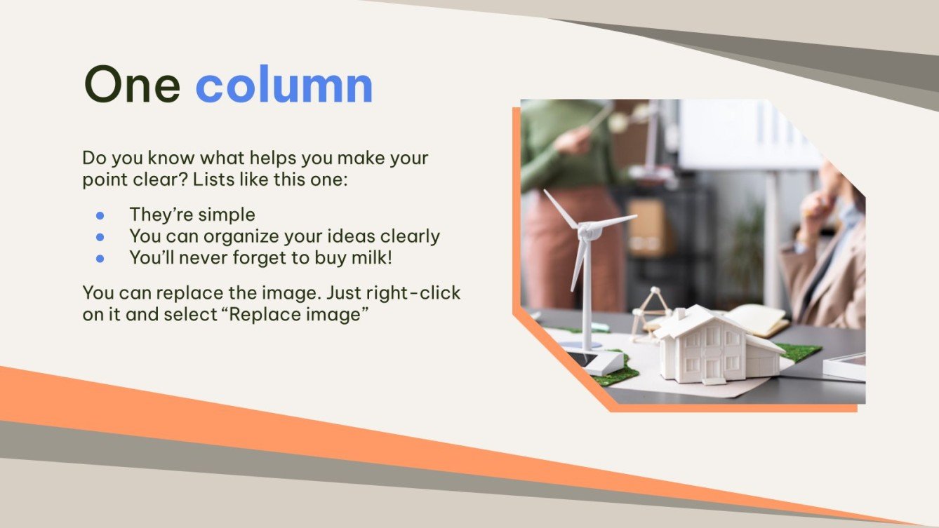 Simple Diagonal Shapes Pitch Deck | Google Slides & PPT
