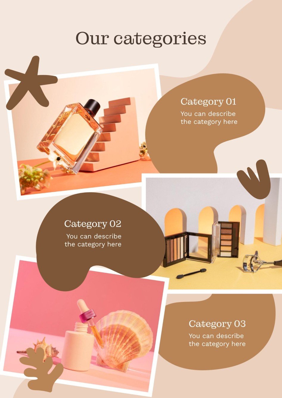 Catalogue de style collage de photos | Google Slides et PPT