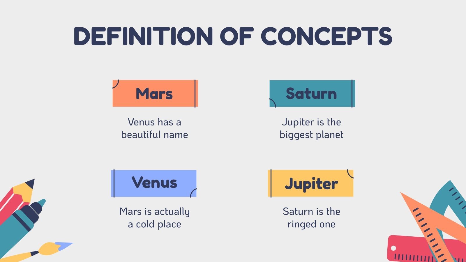 Back to School Activities Google Slides and PowerPoint template