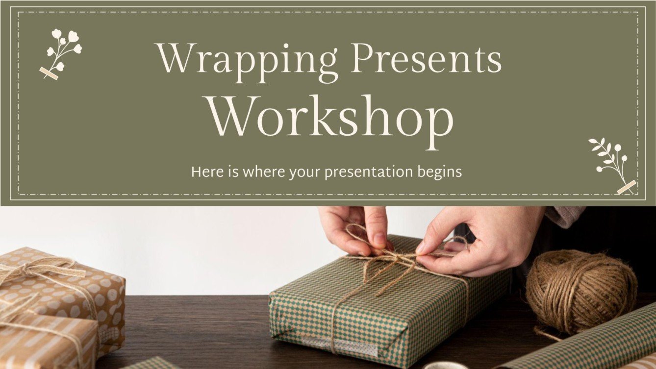 Wrapping Presents Workshop | Google Slides & PowerPoint