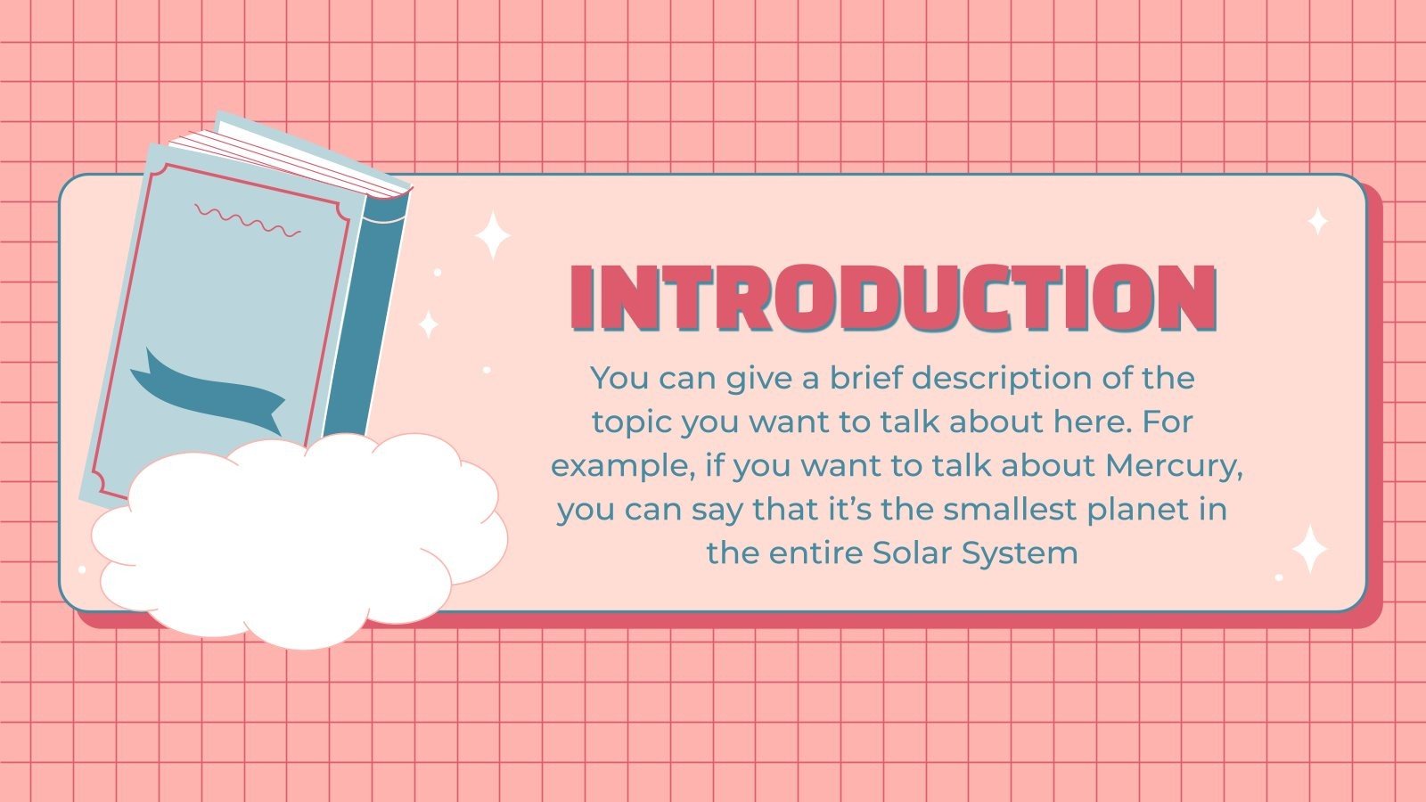 Cool Books & Grid Lesson for College | Google Slides & PPT