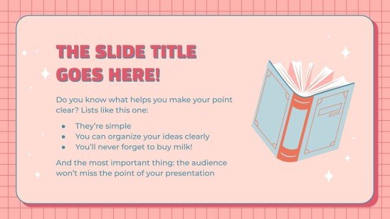 Cool Books & Grid Lesson for College | Google Slides & PPT