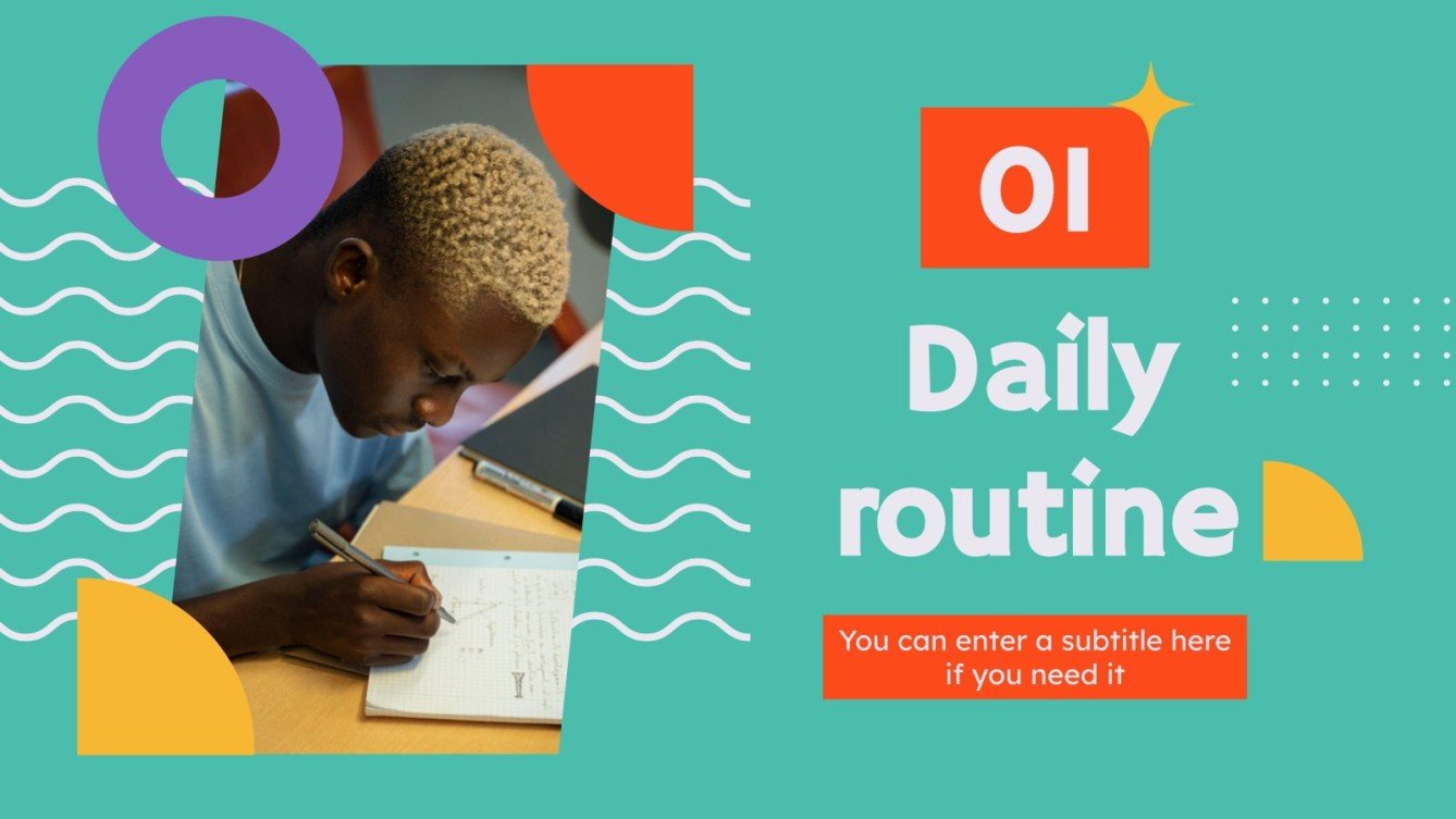 Productive Homework Routine | Google Slides & PPT