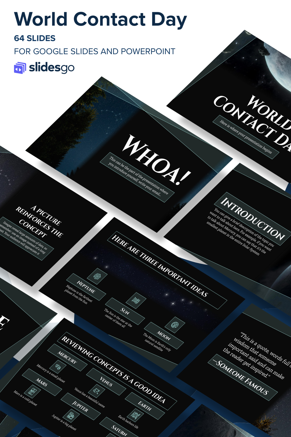 World Contact Day | Google Slides & PowerPoint