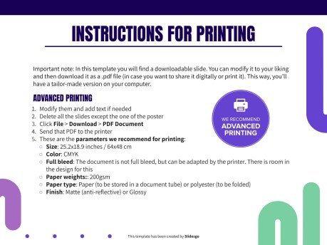 Ethnography Research Poster | Google Slides & PPT