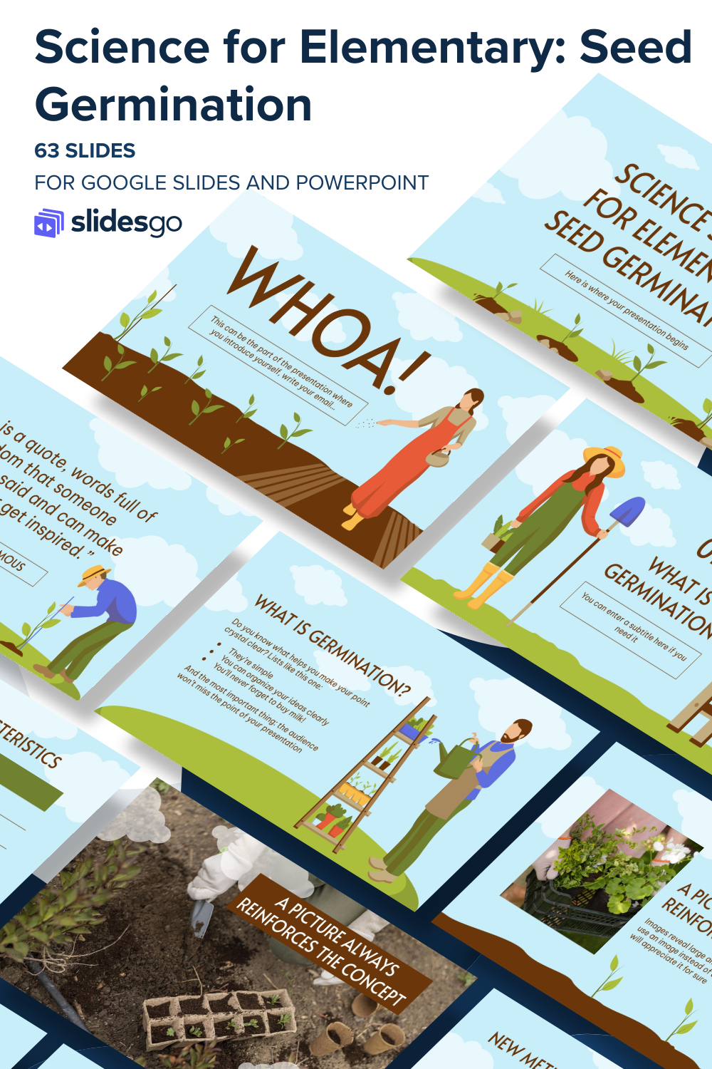 Science: Seed Germination | Google Slides & PowerPoint