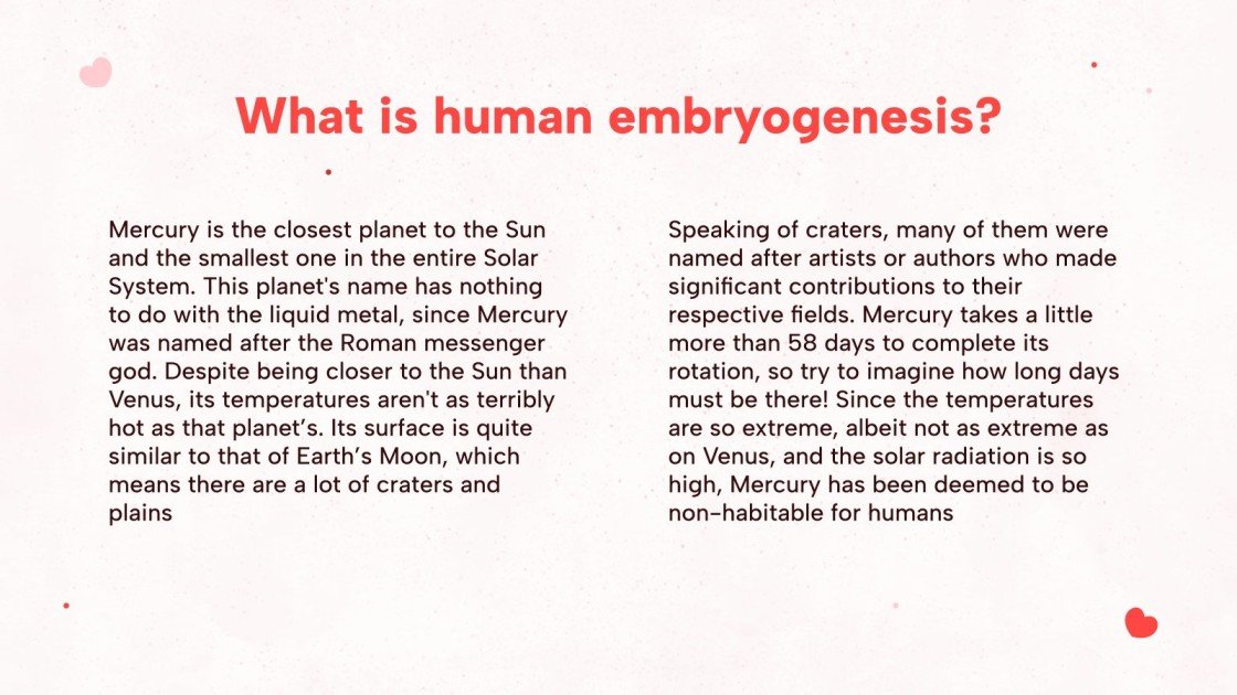 All About Embryology | Google Slides & PowerPoint