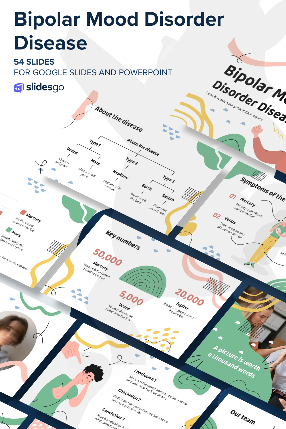 Bipolar Mood Disorder Disease | Google Slides and PowerPoint