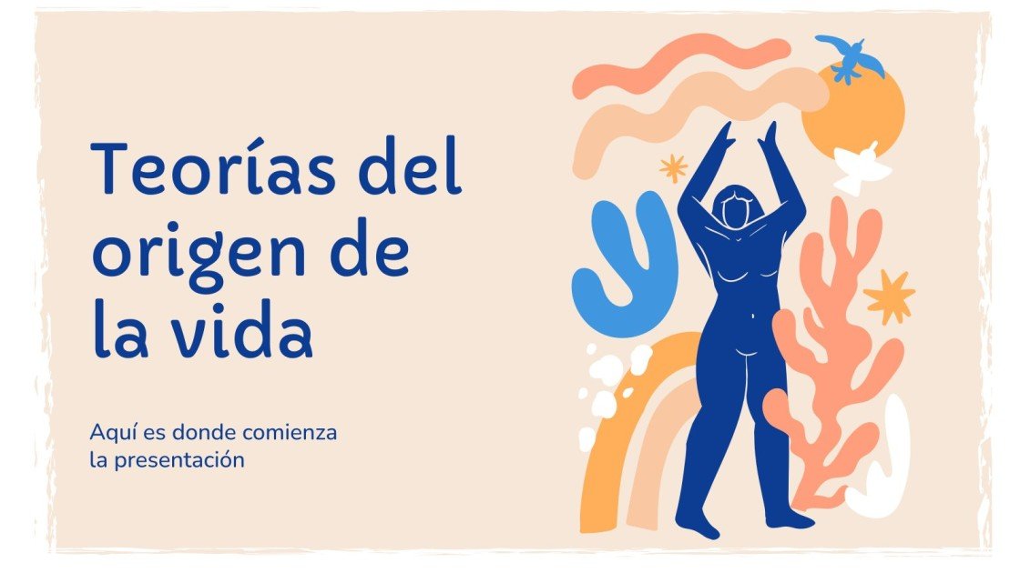 Origin of Life Theories Minitheme | Google Slides & PPT