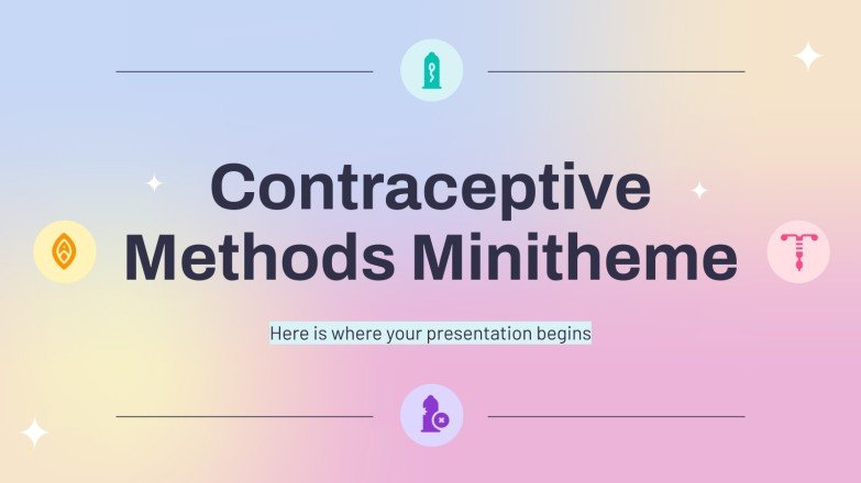 Contraceptive Methods Minitheme | Google Slides & PowerPoint