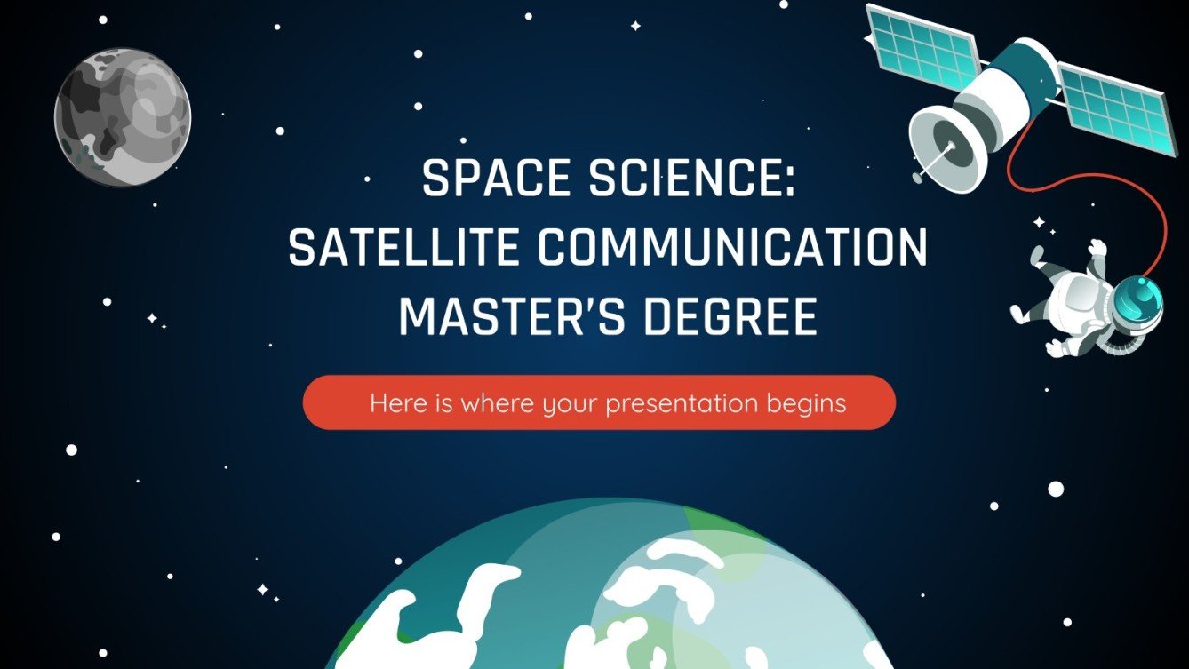 Space Science: Satellite Communication Master's Degree