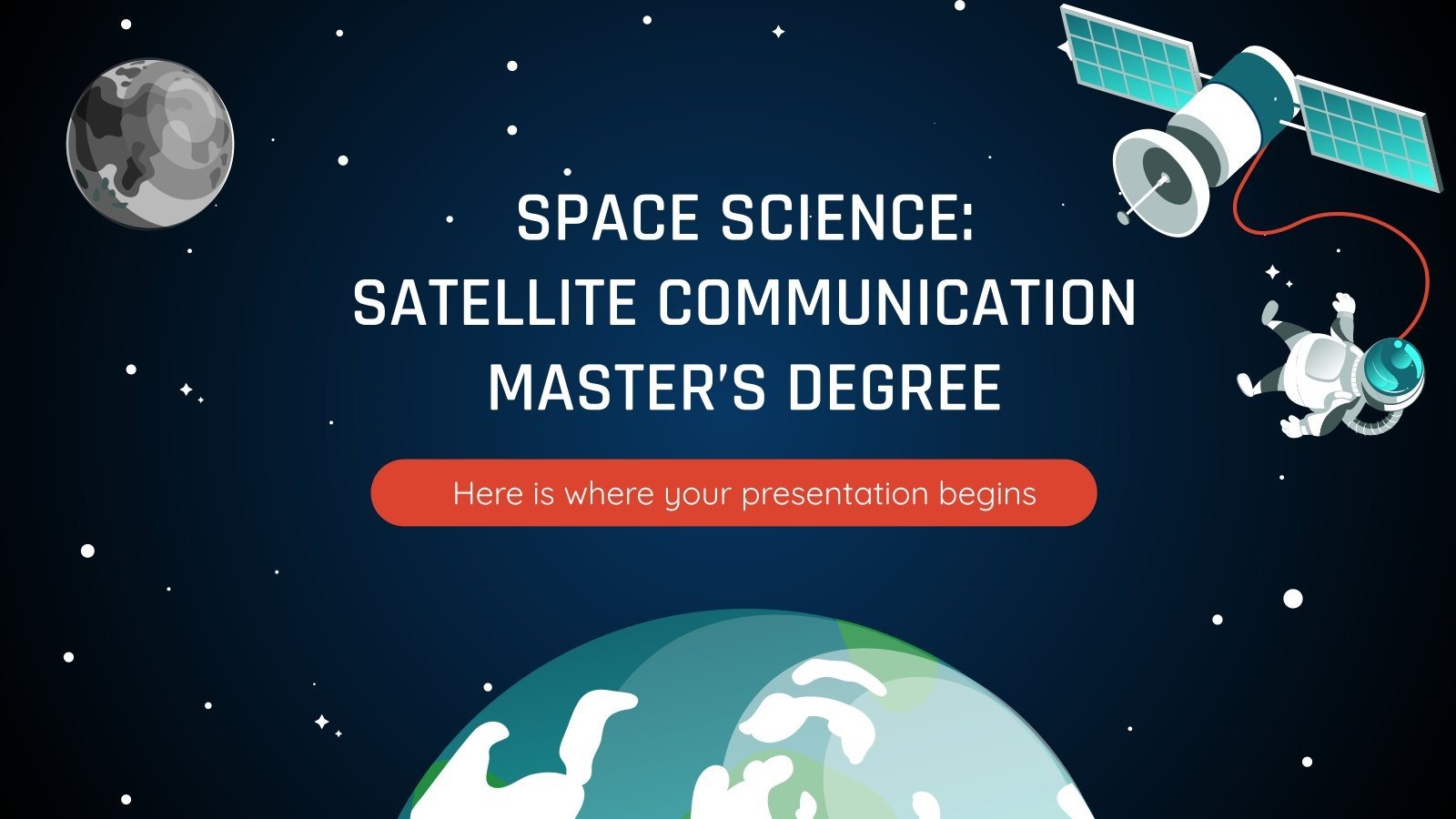 Space Science: Satellite Communication Master's Degree
