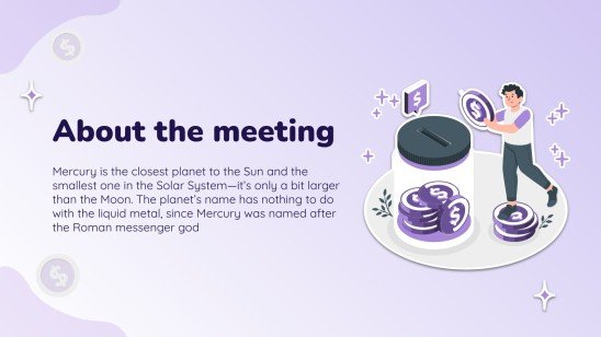 Microeconomics Business Meeting | Google Slides & PowerPoint