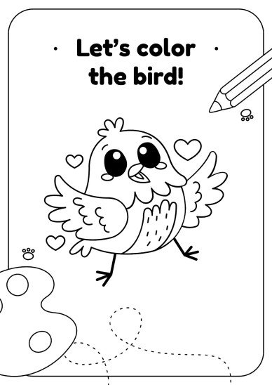 Animals Coloring Student Book | Google Slides & PPT