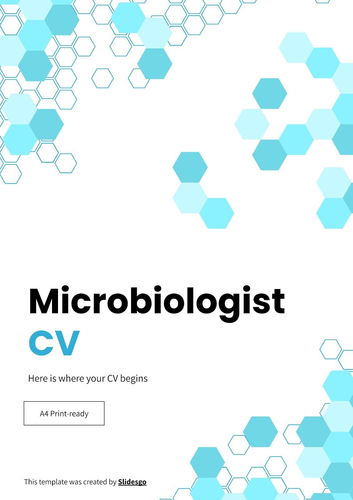 Microbiologist CV | Google Slides & PowerPoint