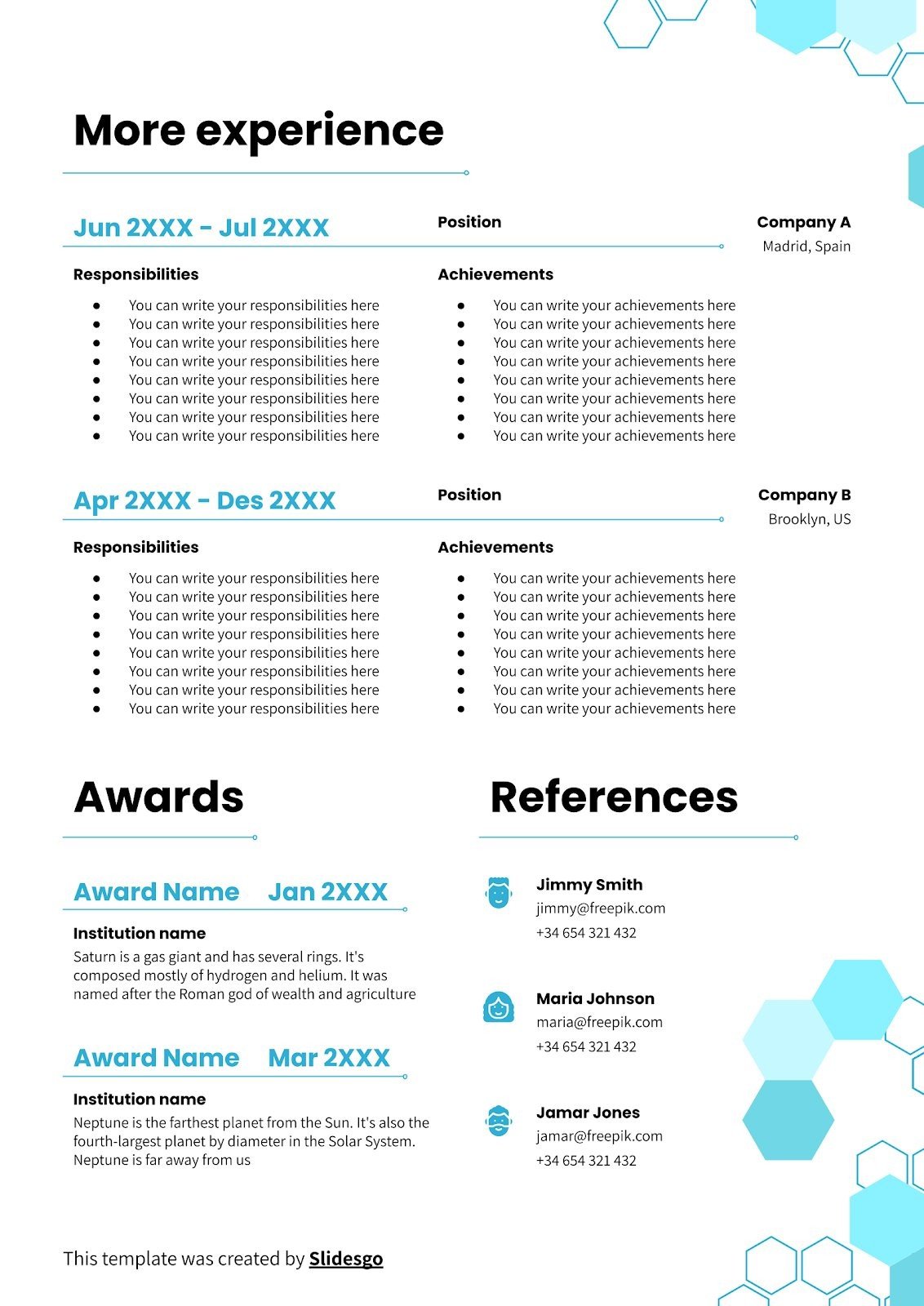 Microbiologist CV | Google Slides & PowerPoint