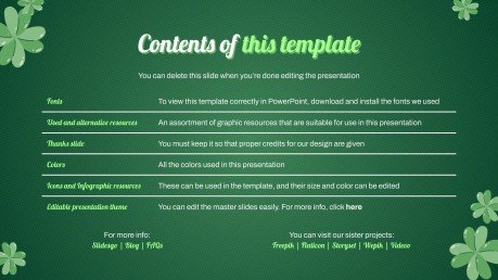 Célébrons la Saint Patrick ! | Google Slides et PowerPoint