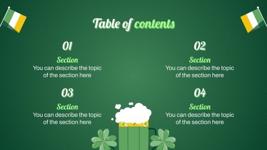 Célébrons la Saint Patrick ! | Google Slides et PowerPoint