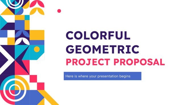 Colorful Geometric Project Proposal