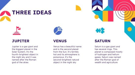 Colorful Geometric Project Proposal