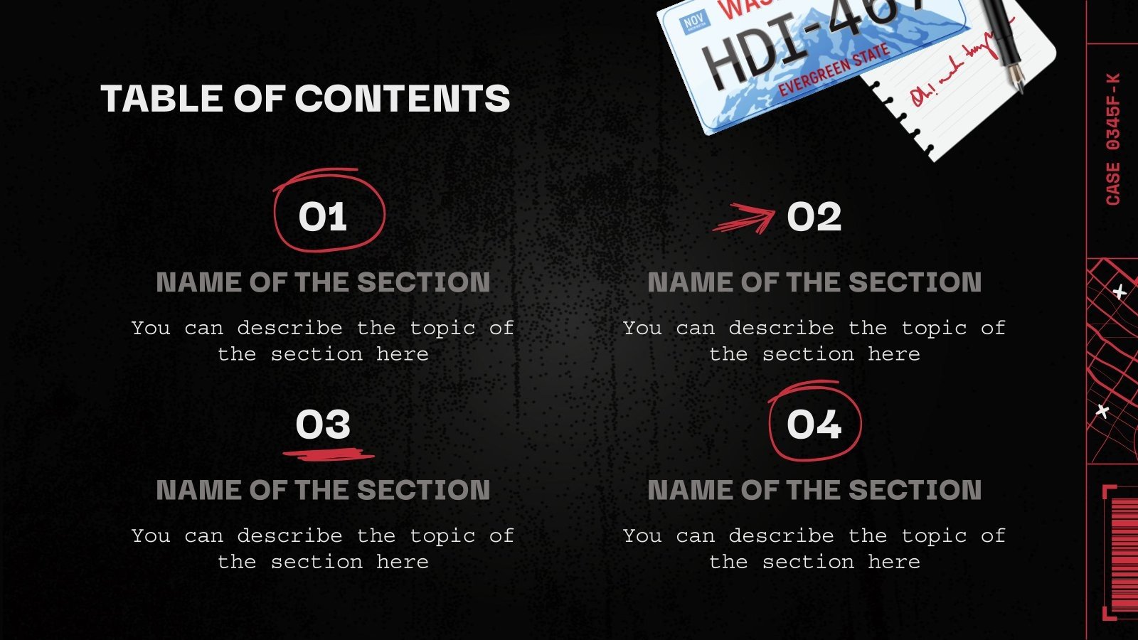 Murder Case Investigation Minitheme | Google Slides & PPT