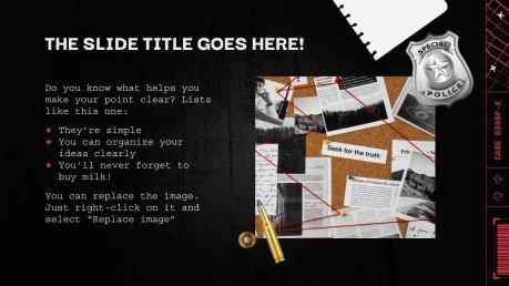 Murder Case Investigation Minitheme | Google Slides & PPT