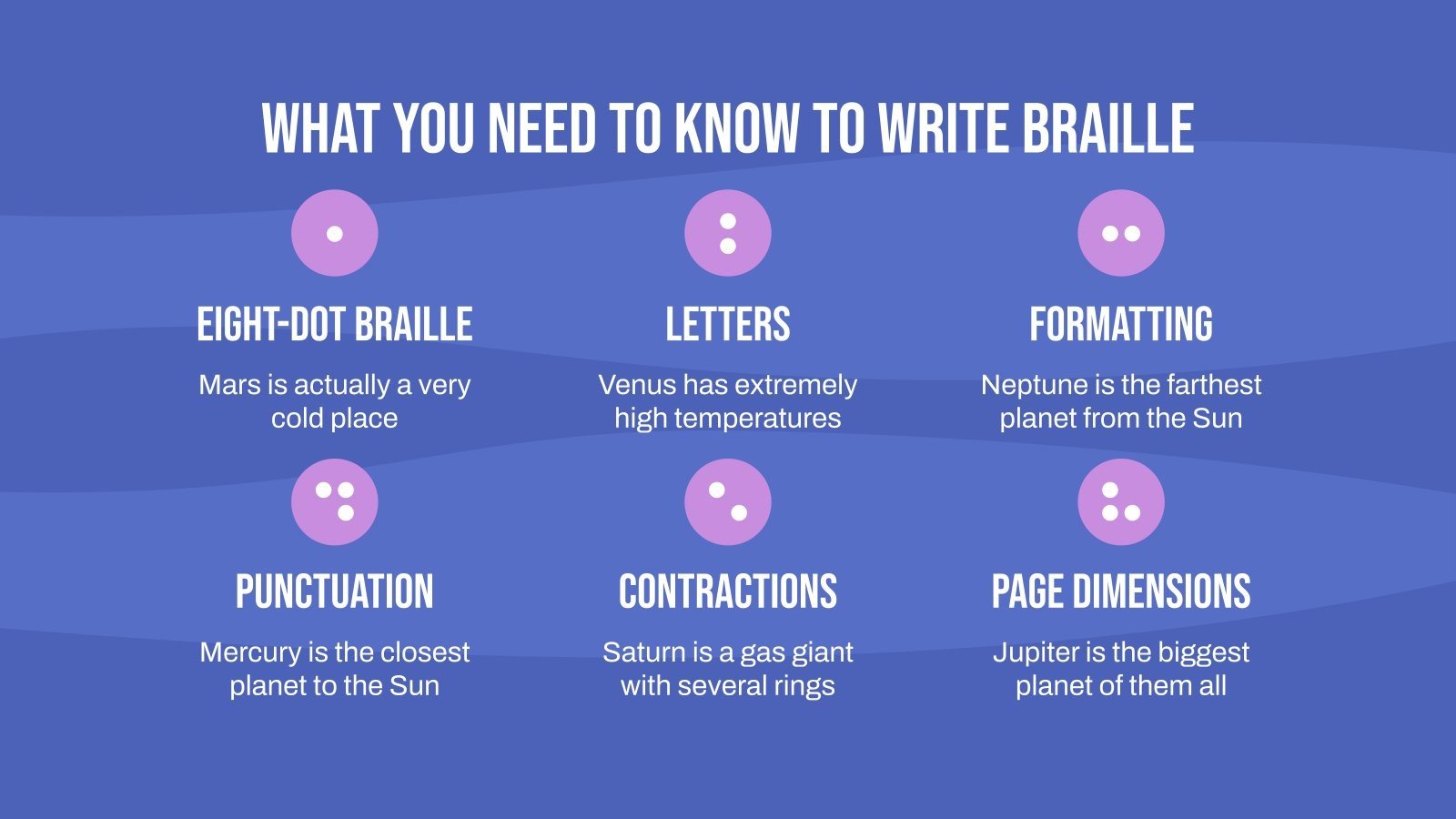 The Braille System | Google Slides and PowerPoint Template