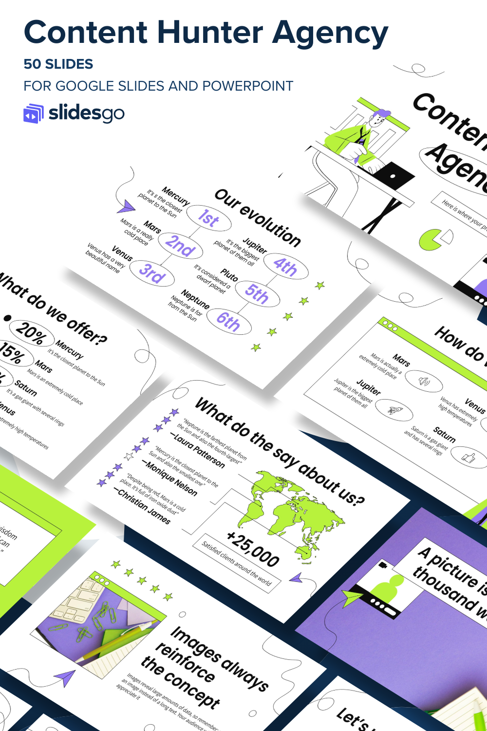 Content Hunter Agency | Google Slides & PowerPoint