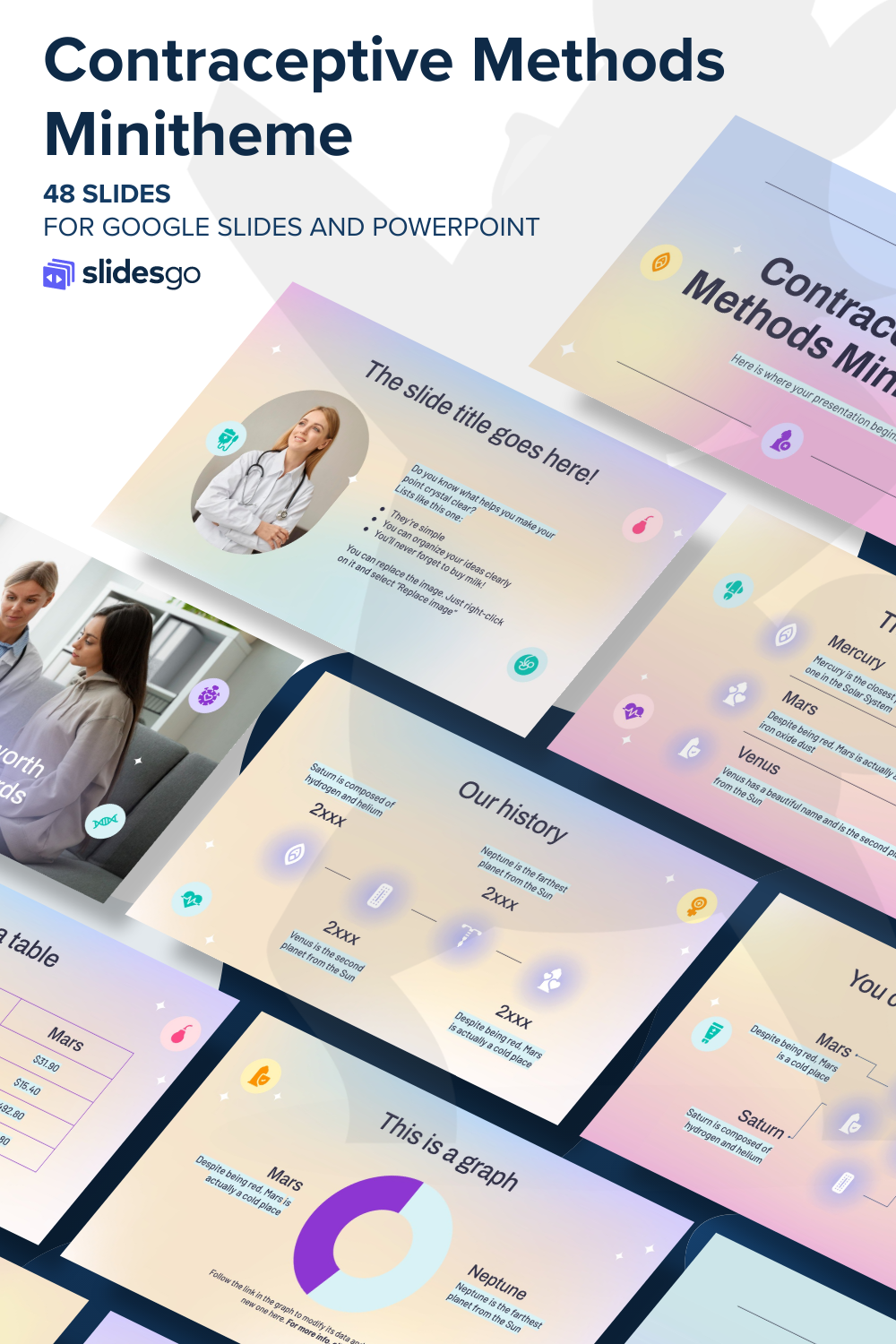Contraceptive Methods Minitheme | Google Slides & PowerPoint