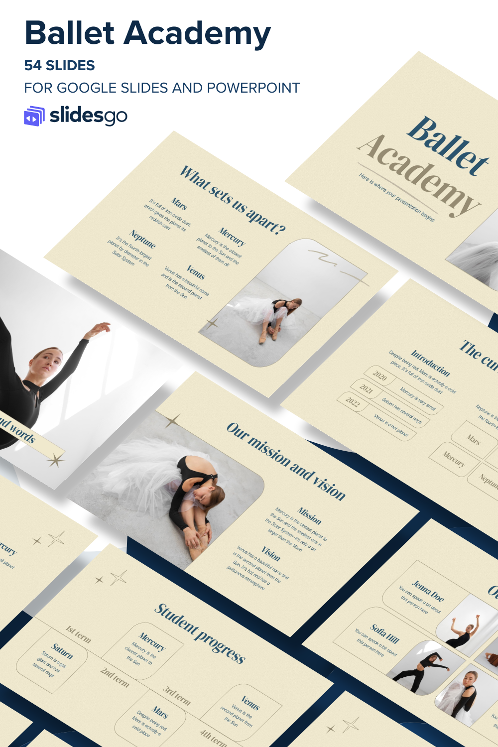 Ballet Academy | Google Slides & PowerPoint template