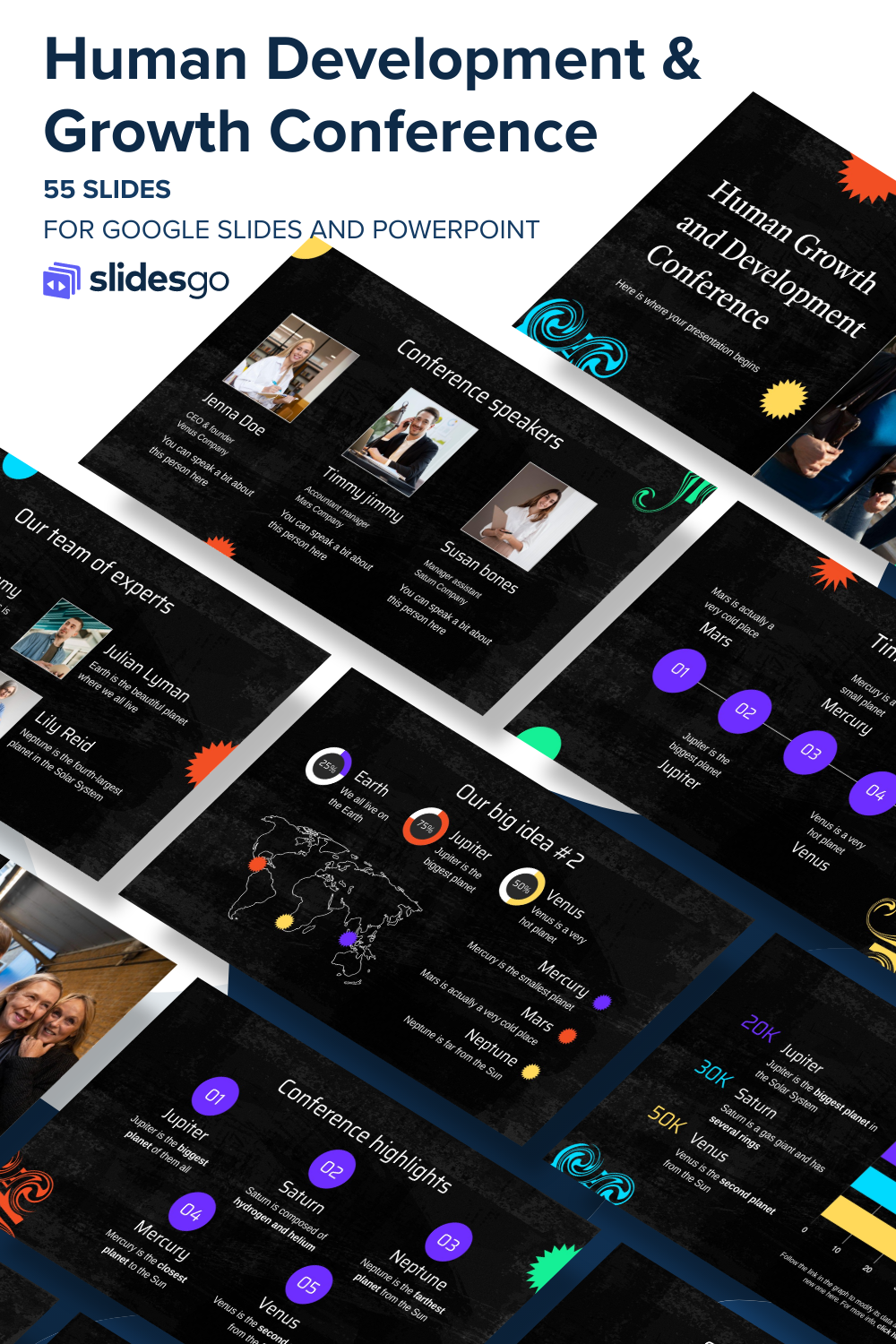 Human Growth Conference | Google Slides & PPT