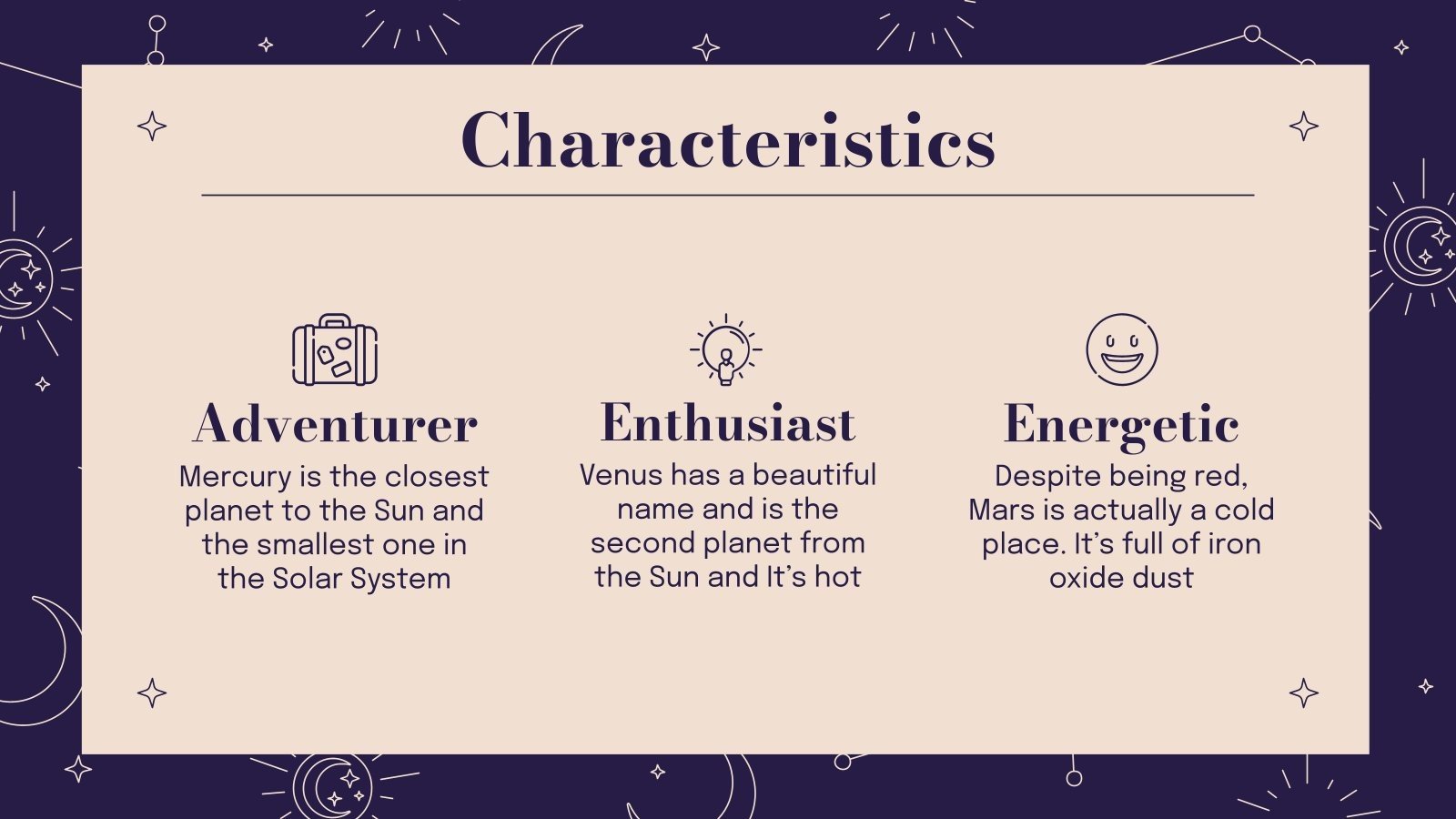Month Zodiac Sign Aries Tempate | Google Slides & PPT