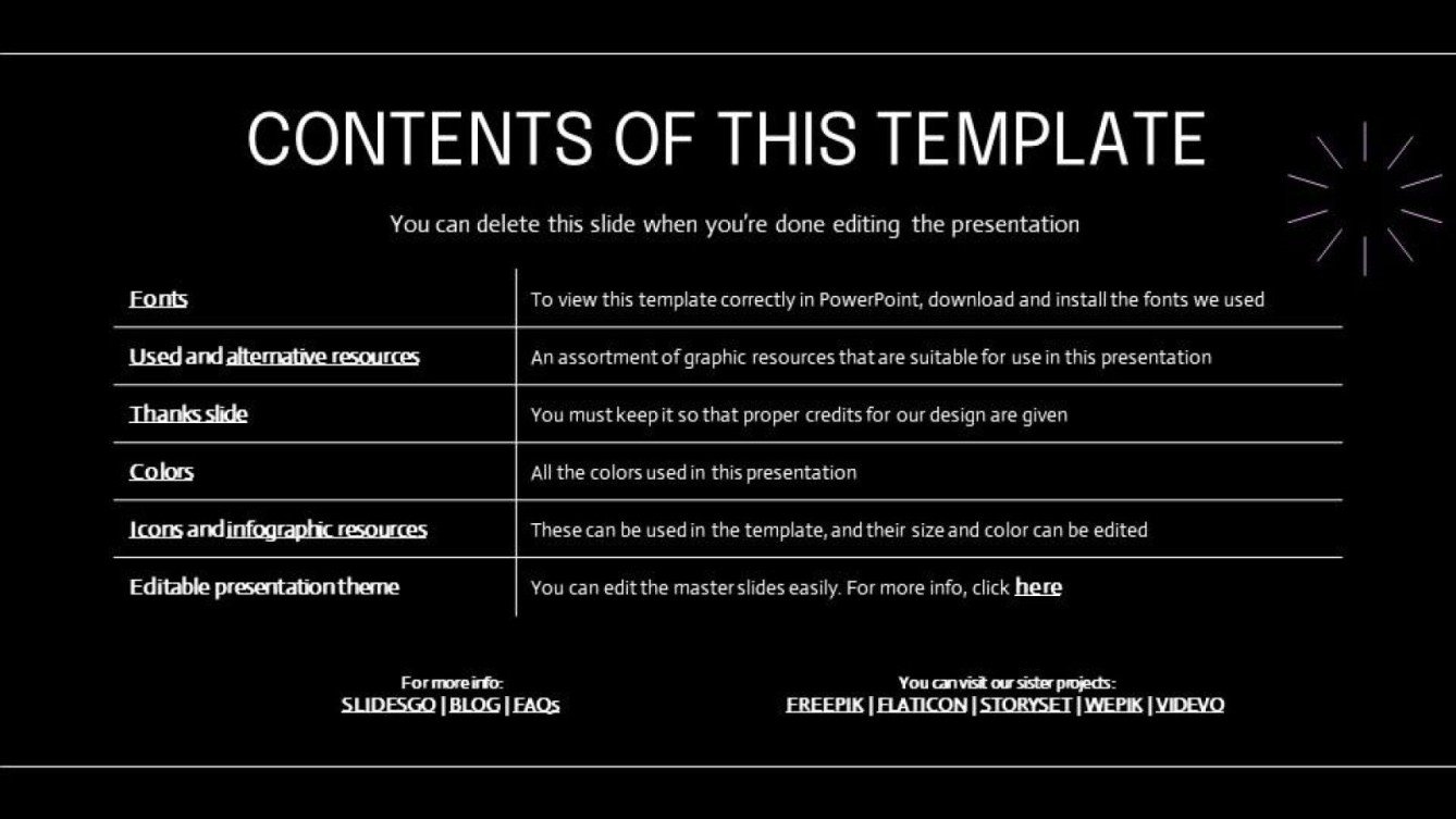 Animated Sparkle Effect Theme | PowerPoint