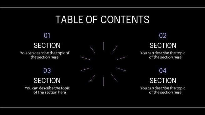 Animated Sparkle Effect Theme | PowerPoint