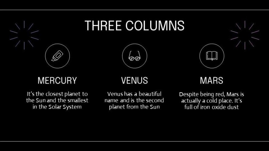 Animated Sparkle Effect Theme | PowerPoint