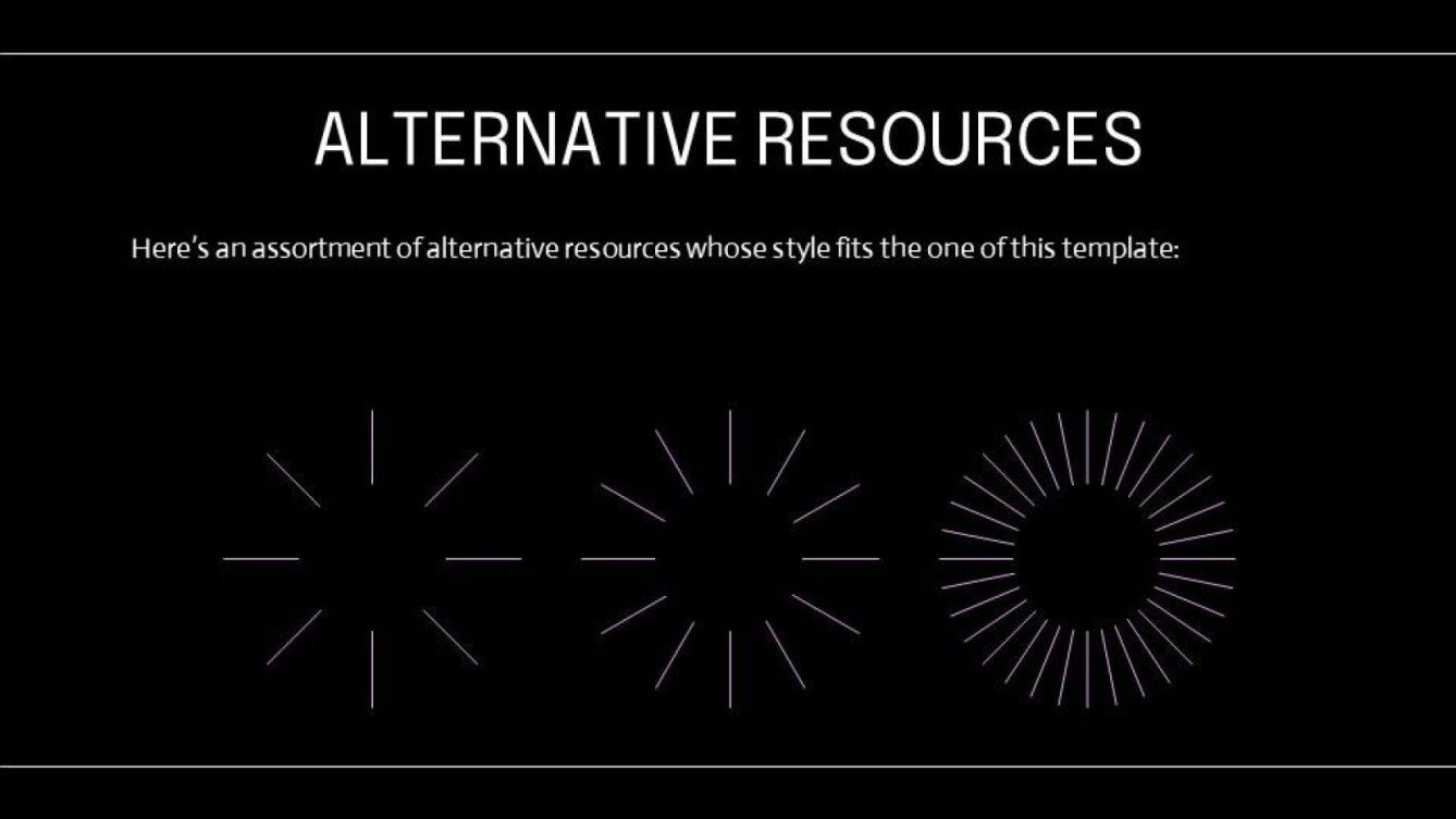 Animated Sparkle Effect Theme | PowerPoint