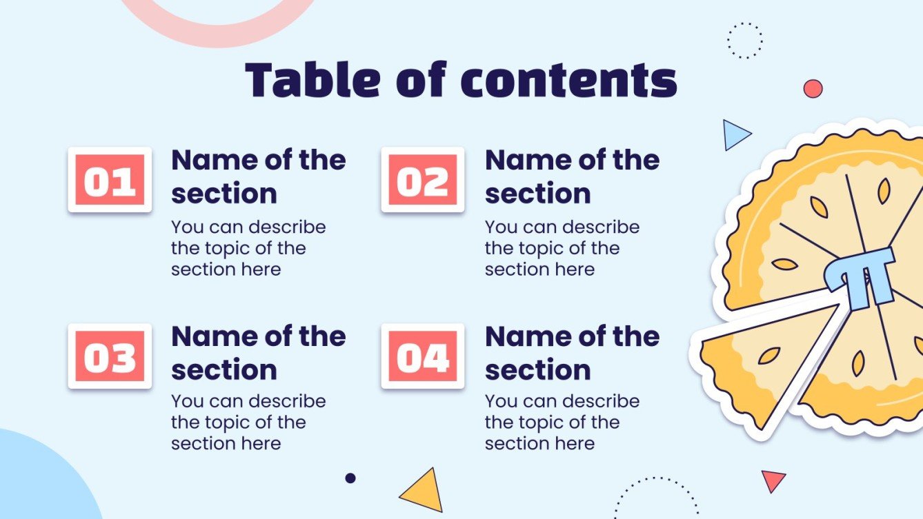 Pi Day Minitheme | Google Slides & PowerPoint template