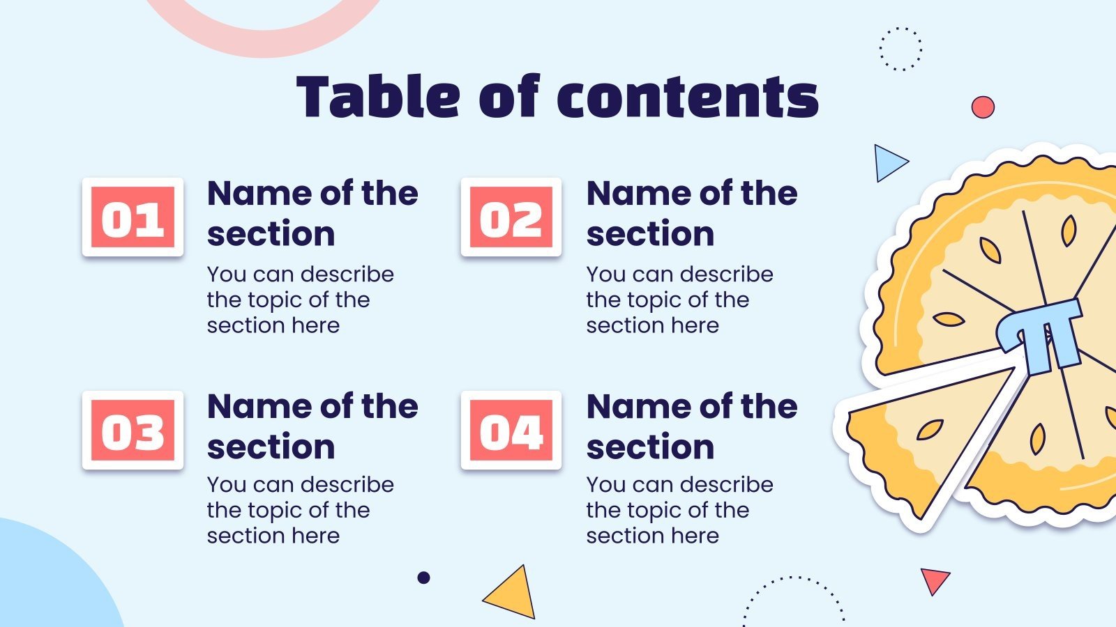 Pi Day Minitheme | Google Slides & PowerPoint template