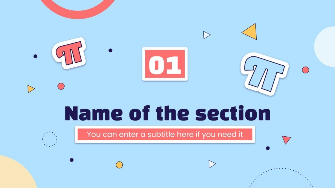 Pi Day Minitheme | Google Slides & PowerPoint template