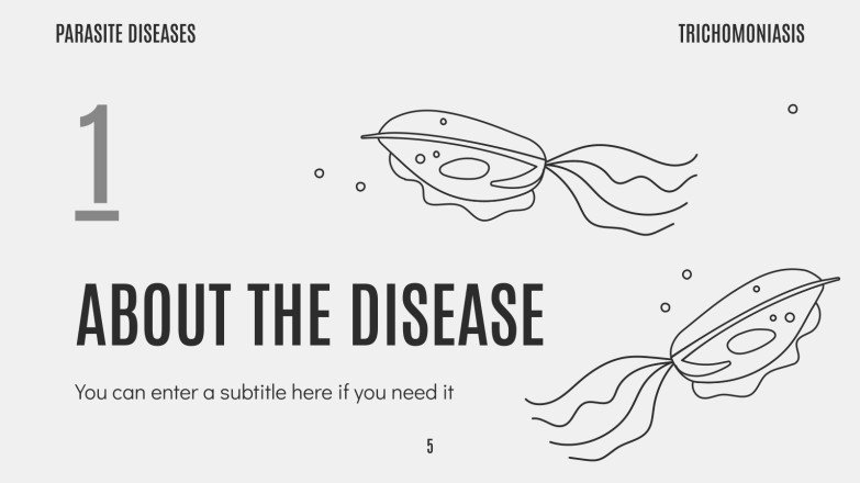 Parasite Diseases: Trichomoniasis | Google Slides & PPT