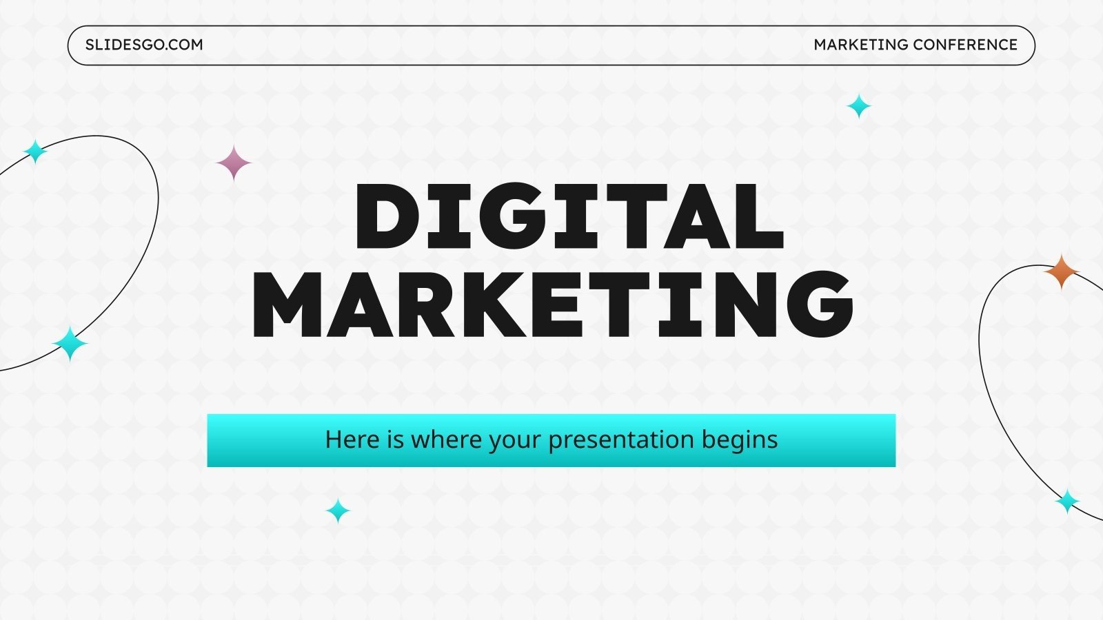 Marketing digital | Plantilla de Google Slides y PowerPoint
