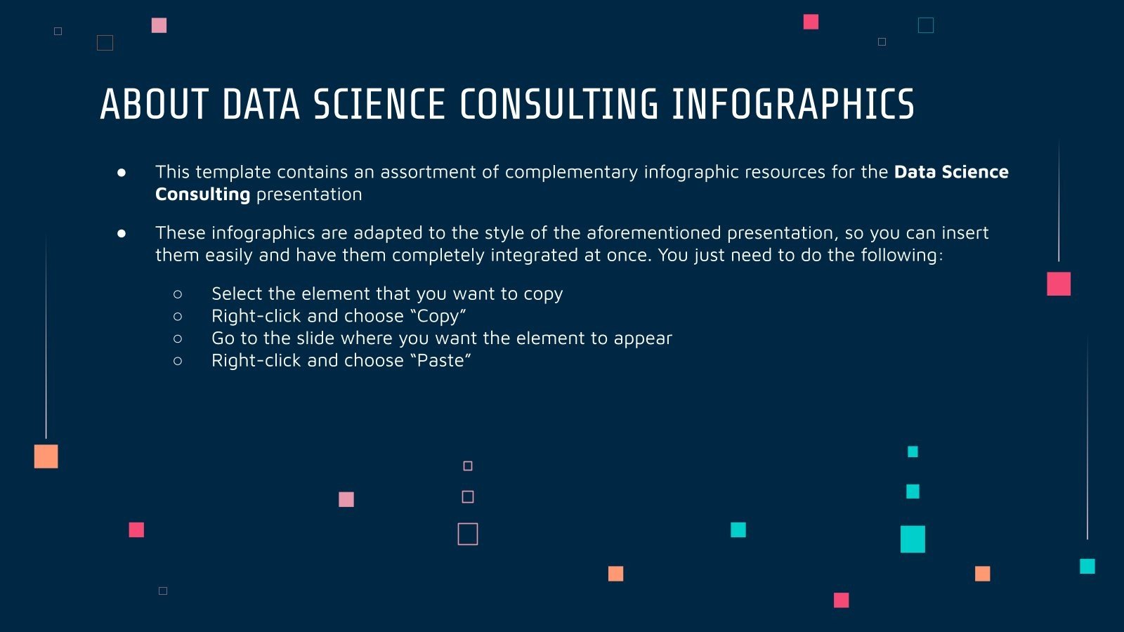 Ciencia de datos - infografías | Google Slides y PPT