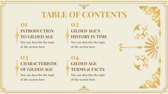 Social Studies Subject: Gilded Age of US