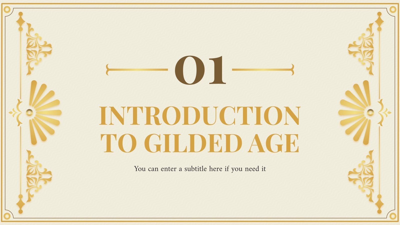 Social Studies Subject: Gilded Age of US