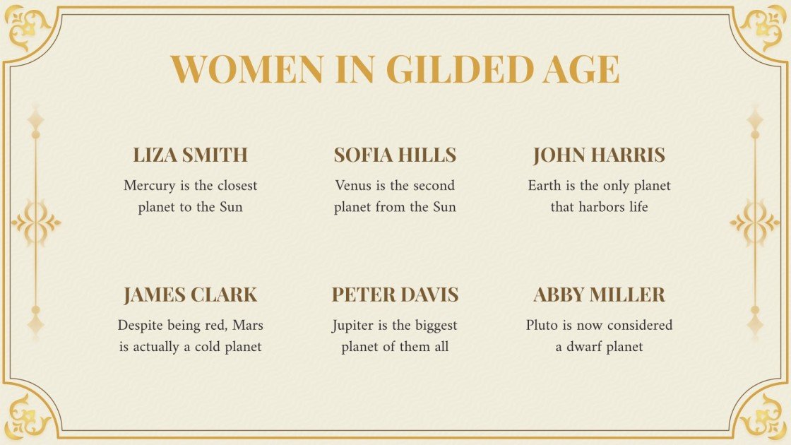 Social Studies Subject: Gilded Age of US