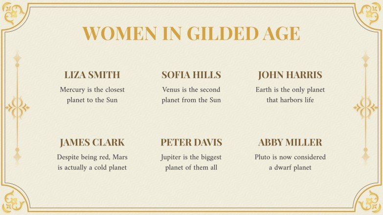 Social Studies Subject: Gilded Age of US