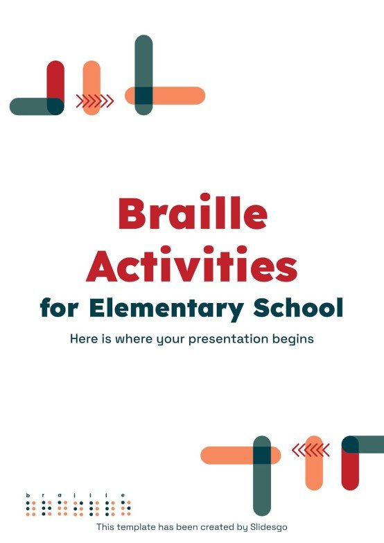 Activités en braille pour l'école élémentaire