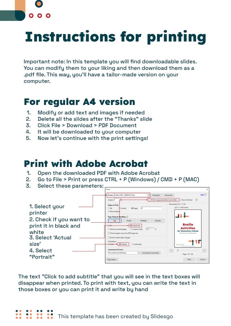 Braille Activities for Elementary | Google Slides & PPT