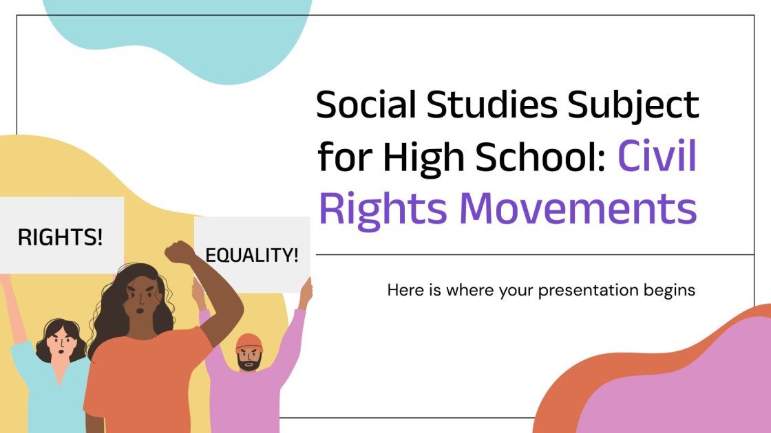 Social Studies: Civil Rights Movements | Google Slides & PPT