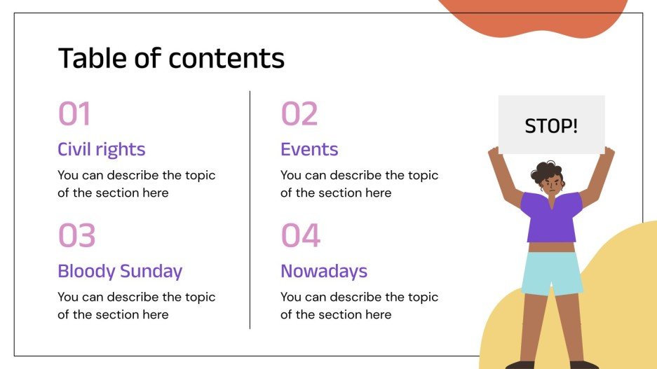 Social Studies: Civil Rights Movements | Google Slides & PPT